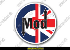 MOD RAF roundel retro moped / scooter stickers