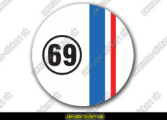 MOD RAF roundel retro moped / scooter stickers