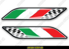 025 - Italian Flag stickers - Awesome Stickers UK