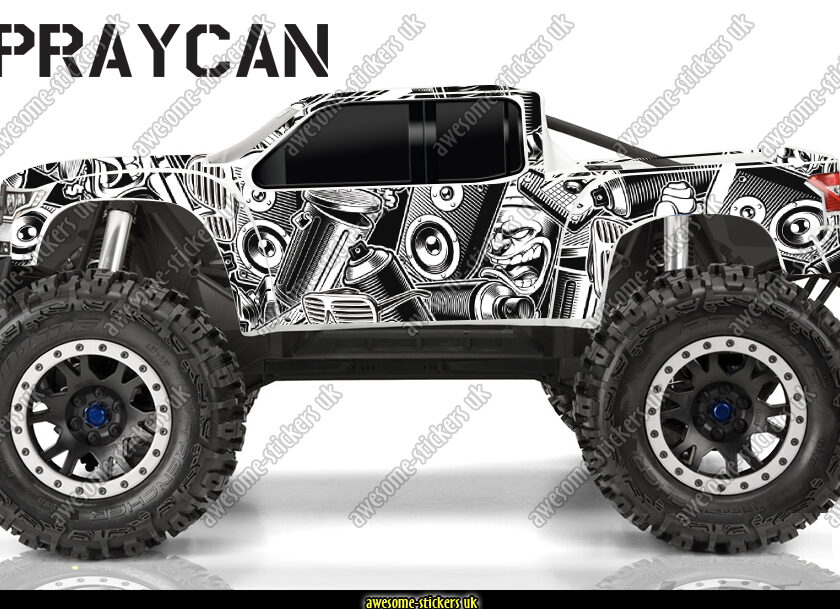 Traxxas XMAXX stickers :: Pro-line Brute :: 013 SPRAYCAN
