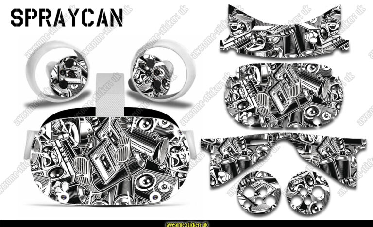 Meta Quest 2 - vinyl sticker wrap 025 - SPRAYCAN (Oculus) - Awesome ...