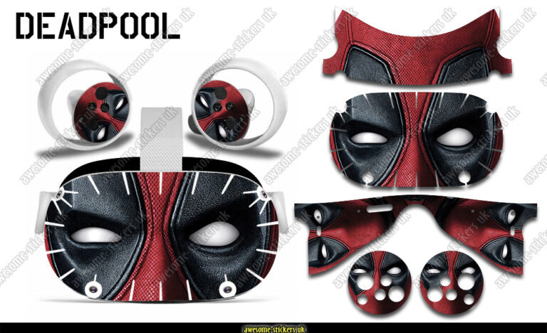 Meta Quest 2 - vinyl sticker wrap 028 - DEADPOOL (Oculus) - Awesome ...