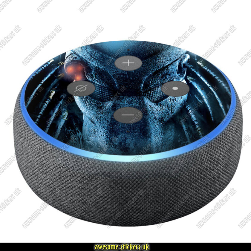Amazon Echo Dot 3 stickers skins 024 - PREDATOR - Awesome Stickers UK