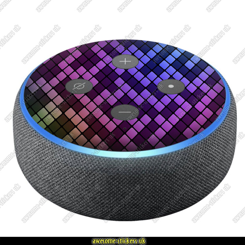 Amazon Echo Dot 3 stickers skins 040 - ABSTRACT - Awesome Stickers UK