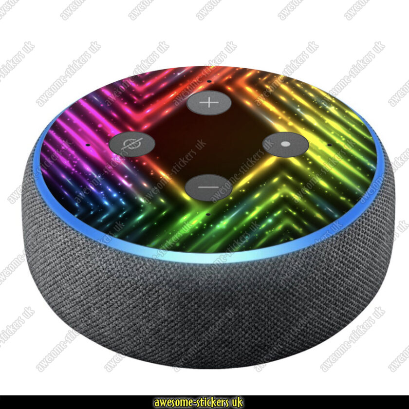 Amazon Echo Dot 3 stickers skins 042 ABSTRACT - Awesome Stickers UK