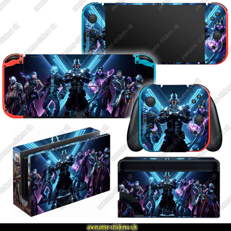 Nintendo Switch OLED skins 031 - AVENGERS - Awesome Stickers UK
