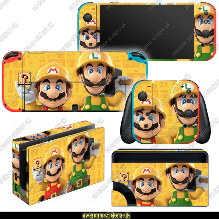 Nintendo Switch OLED skins 031 - AVENGERS - Awesome Stickers UK