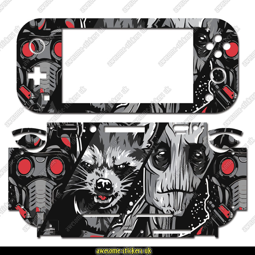 Nintendo Switch LITE skins 103 - GUARDIANS - Awesome Stickers UK