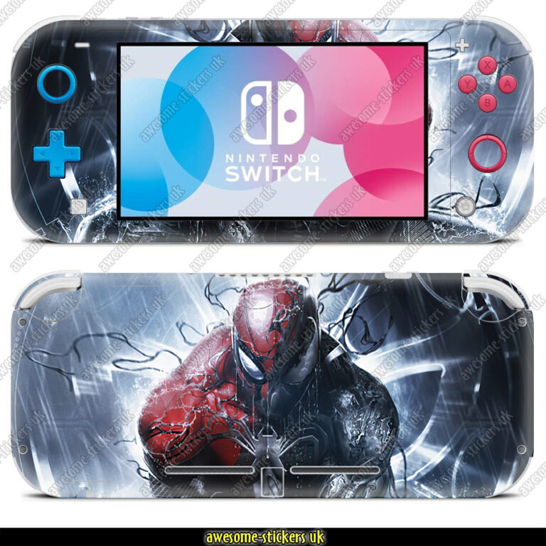 Nintendo Switch LITE skins 107 - SPIDERMAN - Awesome Stickers UK