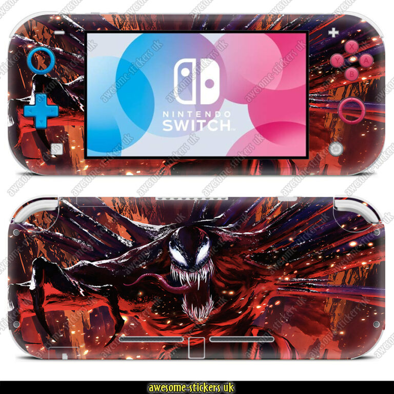 Nintendo Switch LITE skins 110 - VENOM - Awesome Stickers UK