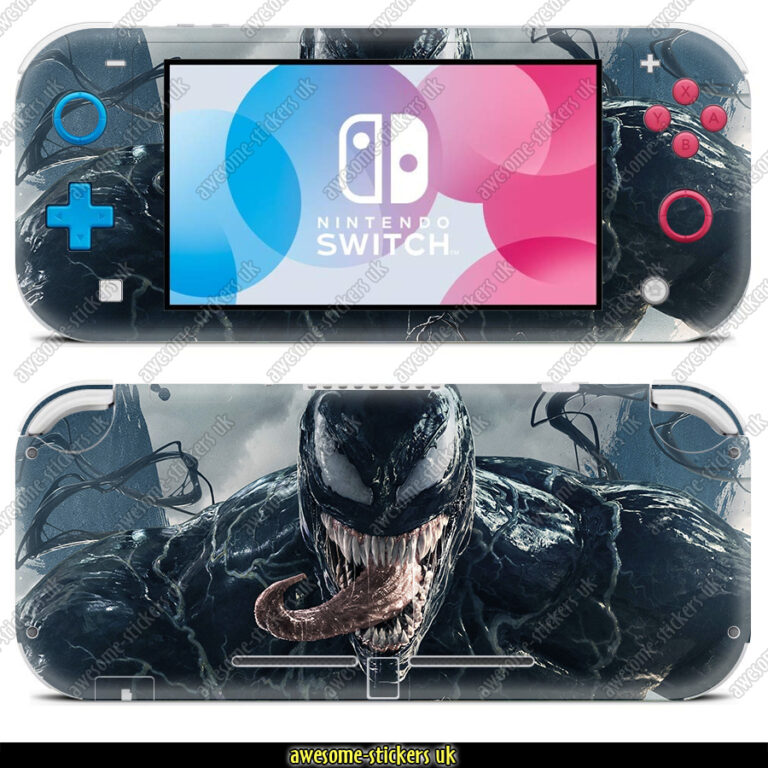 Nintendo Switch LITE skins 111 - VENOM - Awesome Stickers UK