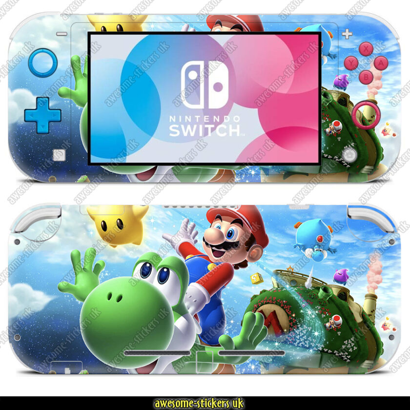 Nintendo Switch LITE skins 206 - MARIO - Awesome Stickers UK