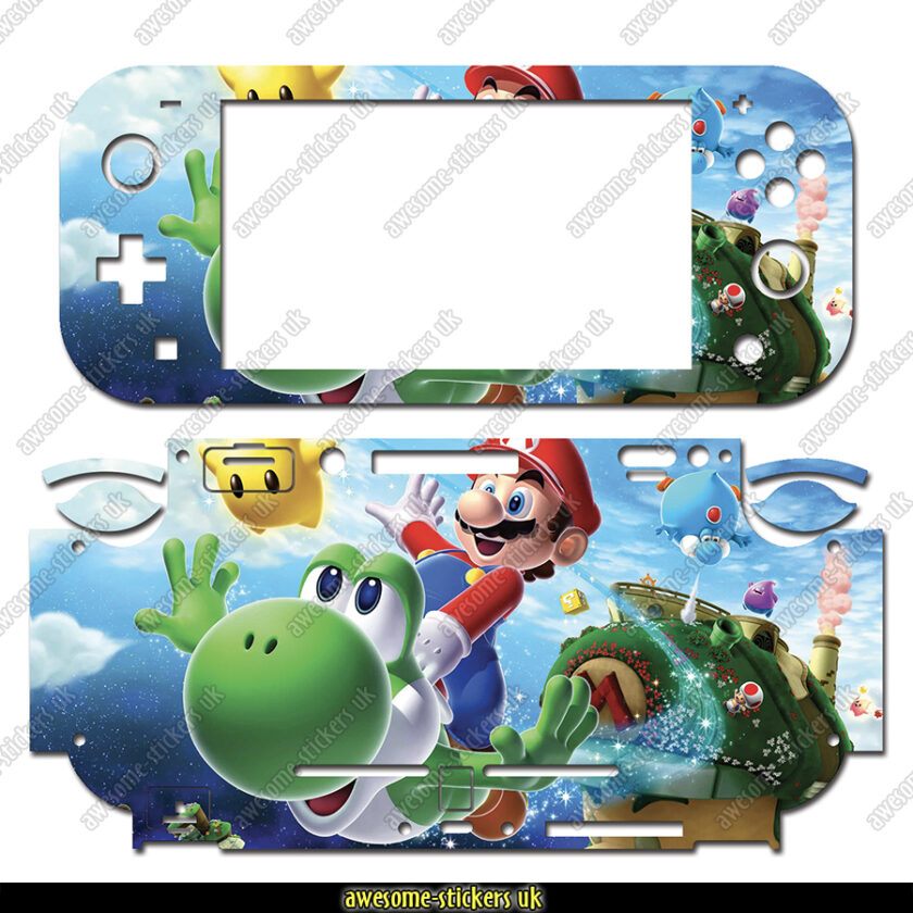 Nintendo Switch LITE skins 206 - MARIO - Awesome Stickers UK