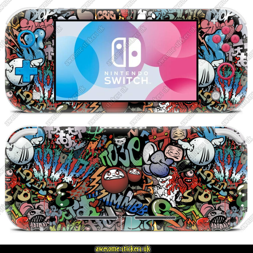 Nintendo Switch LITE stickers 607 - GRAFFITI