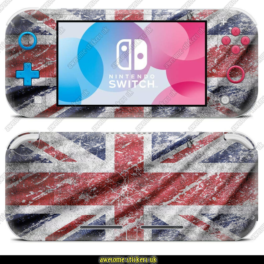Nintendo Switch LITE wraps 714 - UNION JACK FLAG