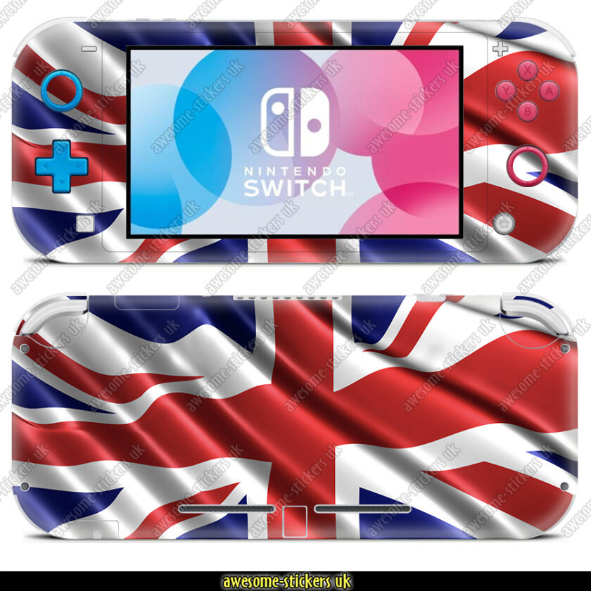 Nintendo Switch LITE wraps 722 - UNION JACK FLAG