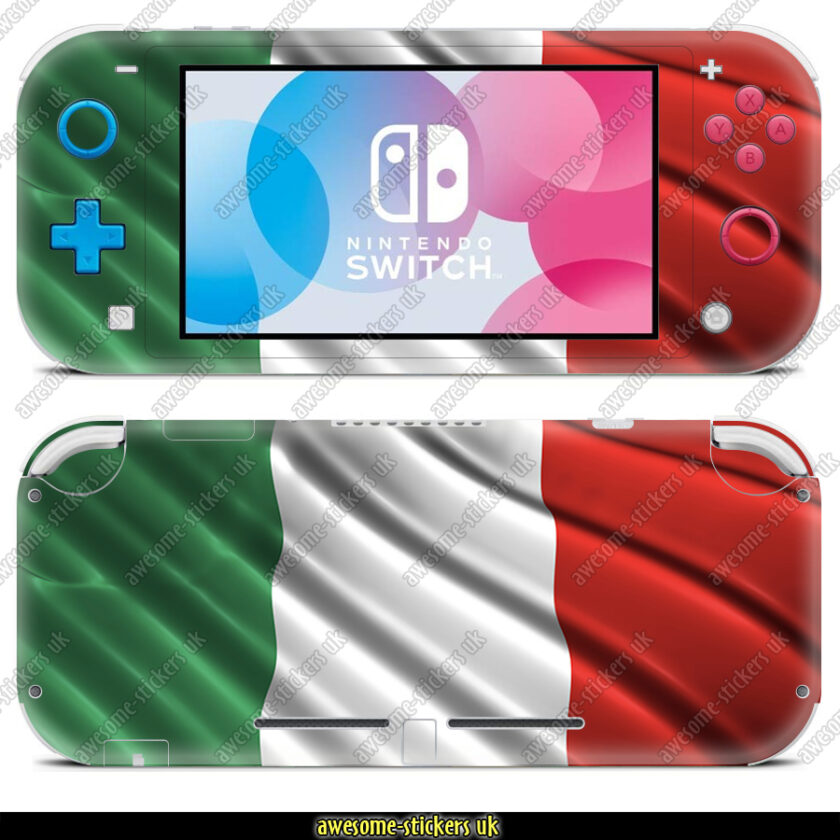 Nintendo Switch LITE wraps 723 - ITALIAN FLAG