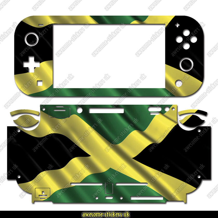 Nintendo Switch LITE wraps 724 - JAMAICAN FLAG