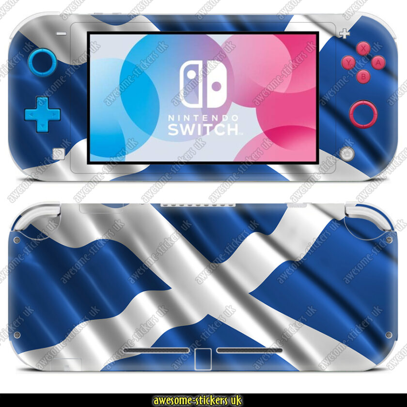 Nintendo Switch LITE wraps 725 - SCOTTISH FLAG