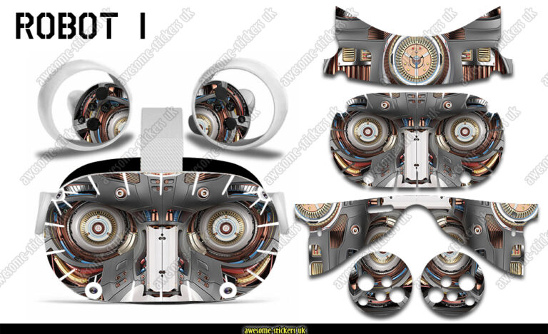 Meta Quest 2 - vinyl sticker wrap 013 - ROBOT (Oculus) - Awesome ...