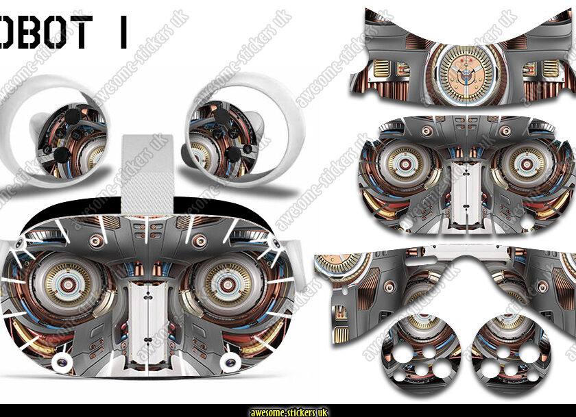 Meta Quest 2 - vinyl sticker wrap 013 - ROBOT (Oculus) - Awesome ...