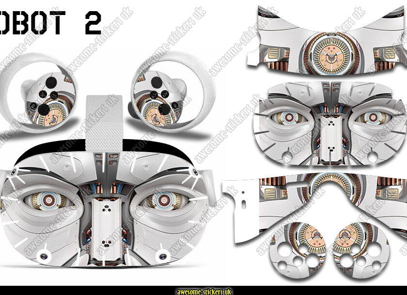 Meta Quest 2 - vinyl sticker wrap 014 - ROBOT (Oculus) - Awesome ...