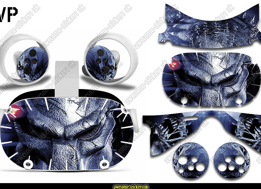 Meta Quest 2 - vinyl sticker wrap 016 - PREDATOR (Oculus) - Awesome ...