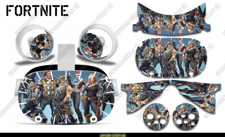 Meta Quest 2 - vinyl sticker wrap 017 - FORTNITE (Oculus) - Awesome ...