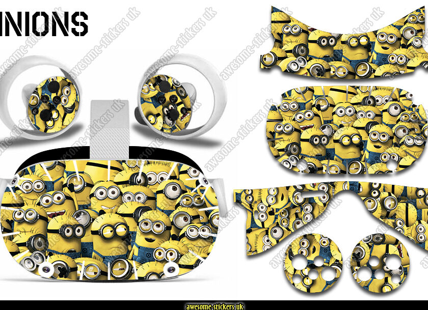 Meta Quest 2 - vinyl sticker wrap 021 - MINIONS (Oculus) - Awesome ...