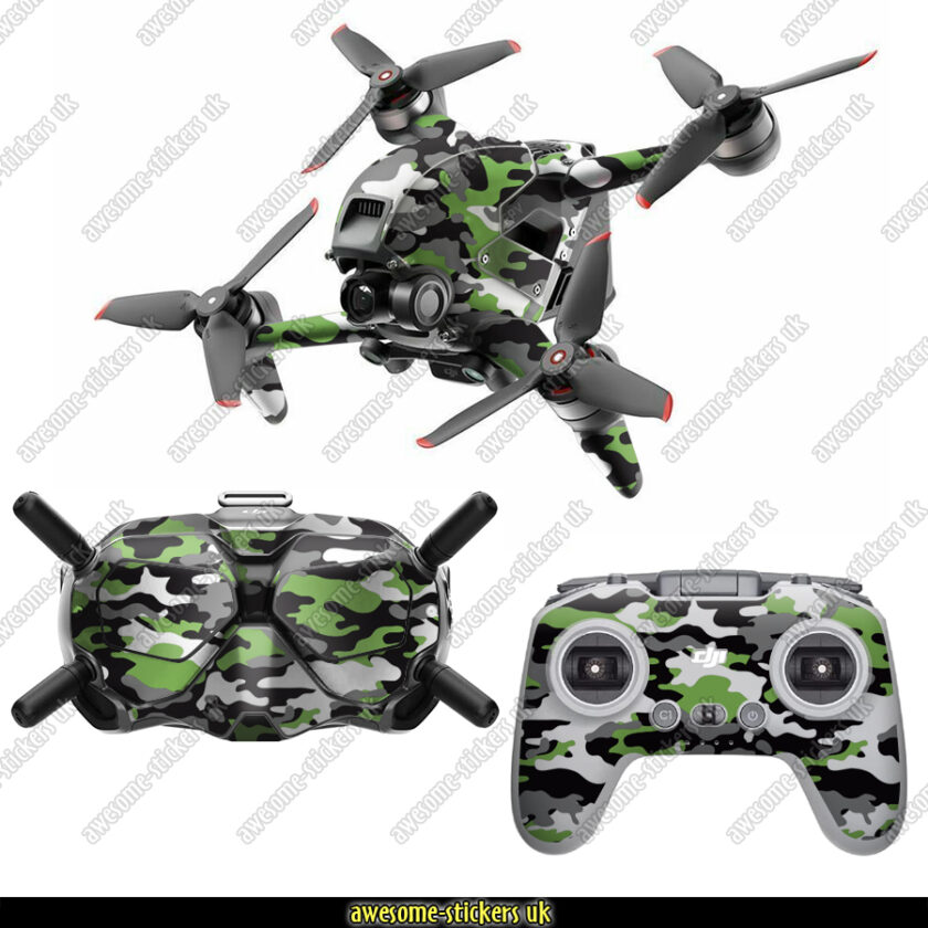 DJI FPV Drone skins - Awesome Stickers UK