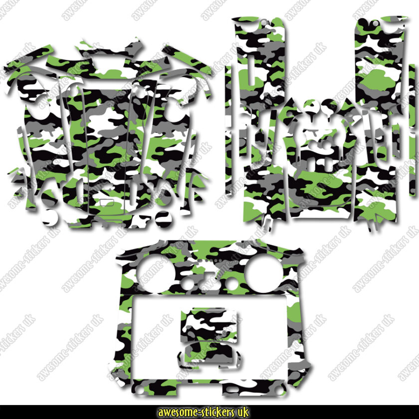 DJI Mini 3 Pro skins 002 - Green Urban Camouflage