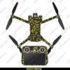 DJI Mini 3 Pro skins 001 - Yellow Urban Camouflage