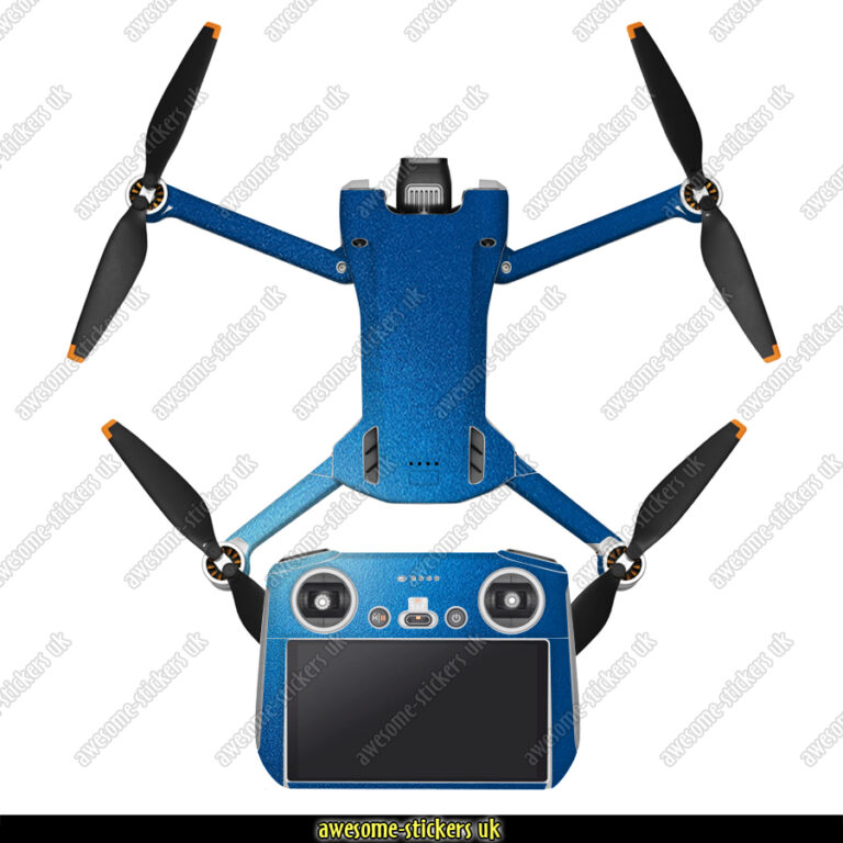 DJI Mini 3 Pro skins 016 - Metallic satin mid blue