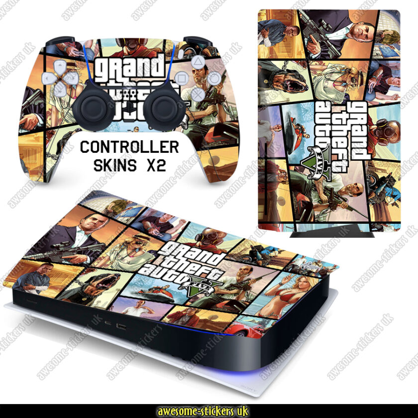 Playstation 5 skins - Awesome Stickers UK