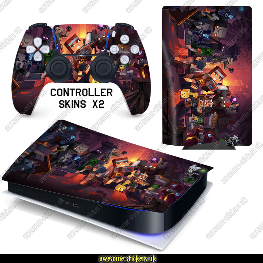 Playstation 5 skins - Awesome Stickers UK