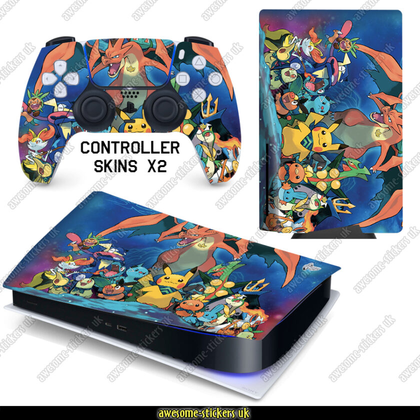 Playstation 5 skins - Awesome Stickers UK