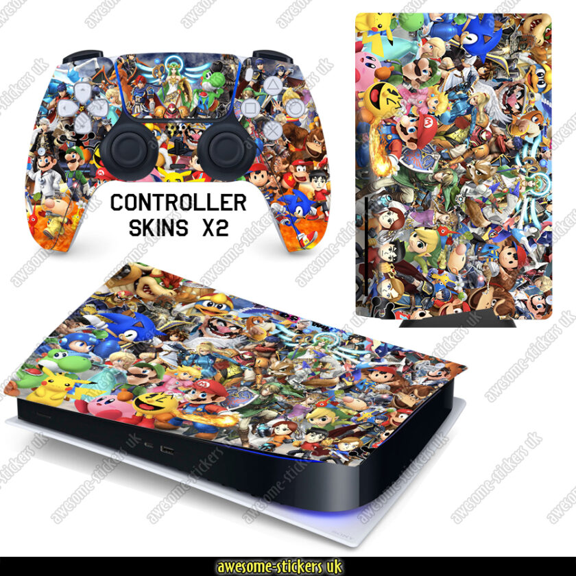 Playstation 5 skins - Awesome Stickers UK