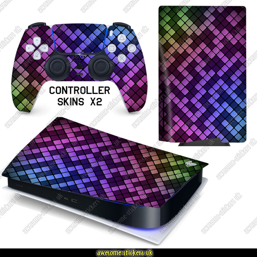 Playstation 5 skins - Awesome Stickers UK