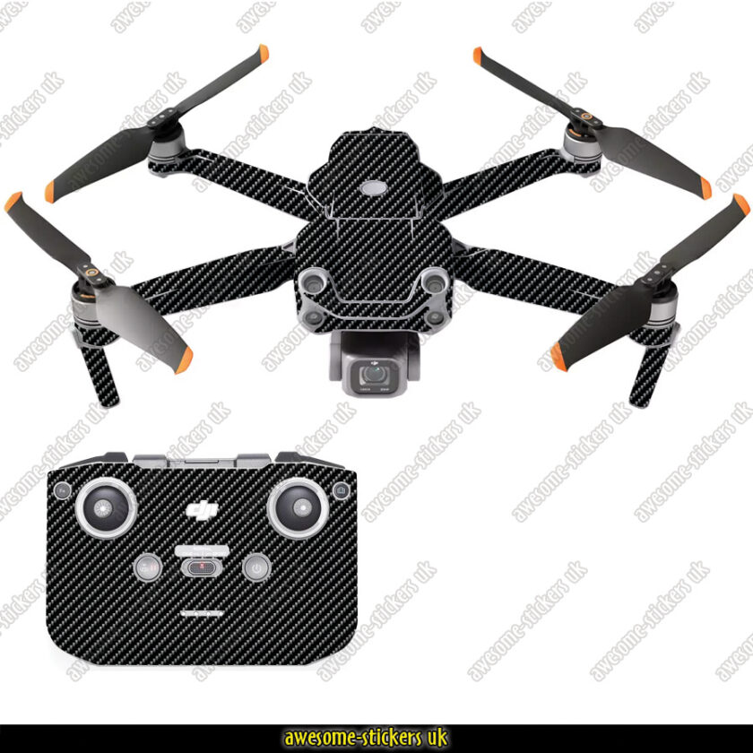 DJI Mavic Air 2S skins 017 - Carbon fibre