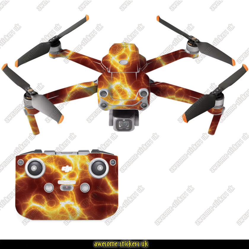 DJI Mavic Air 2S skins 019 - Lightning