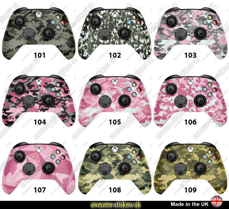 XBOX controller skins - Awesome Stickers UK