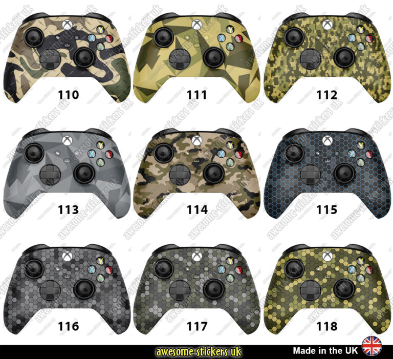 XBOX controller skins - Awesome Stickers UK