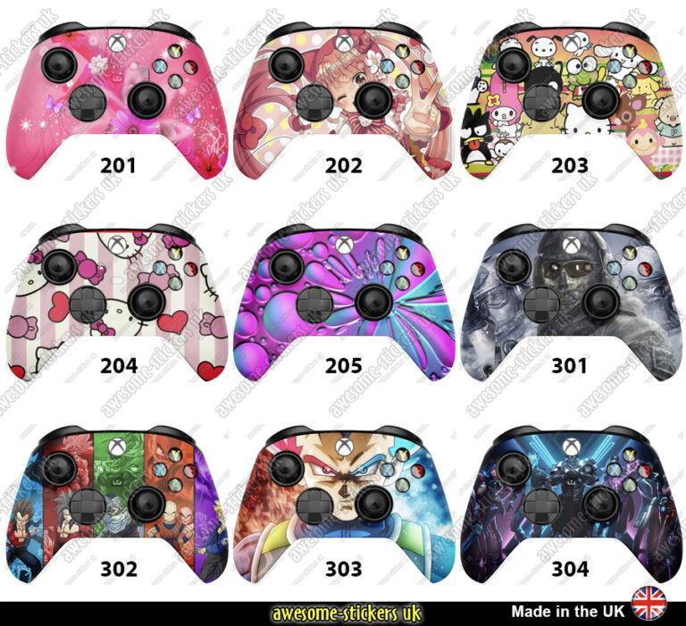 XBOX controller skins - Awesome Stickers UK