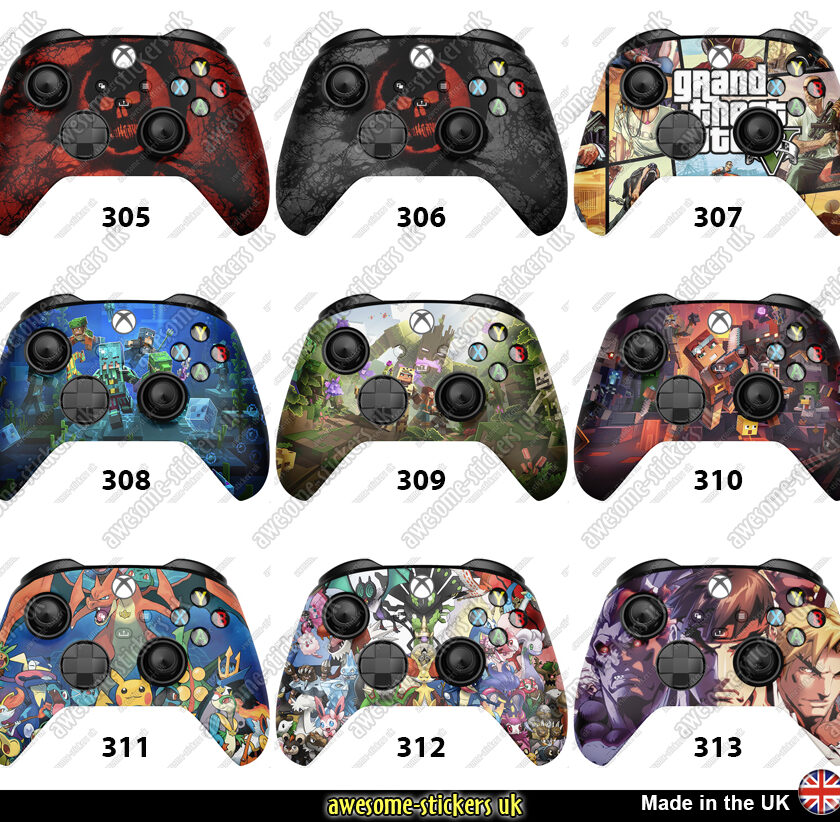 XBOX controller skins - Awesome Stickers UK