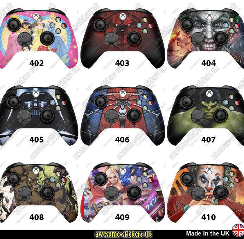 XBOX controller skins - Awesome Stickers UK