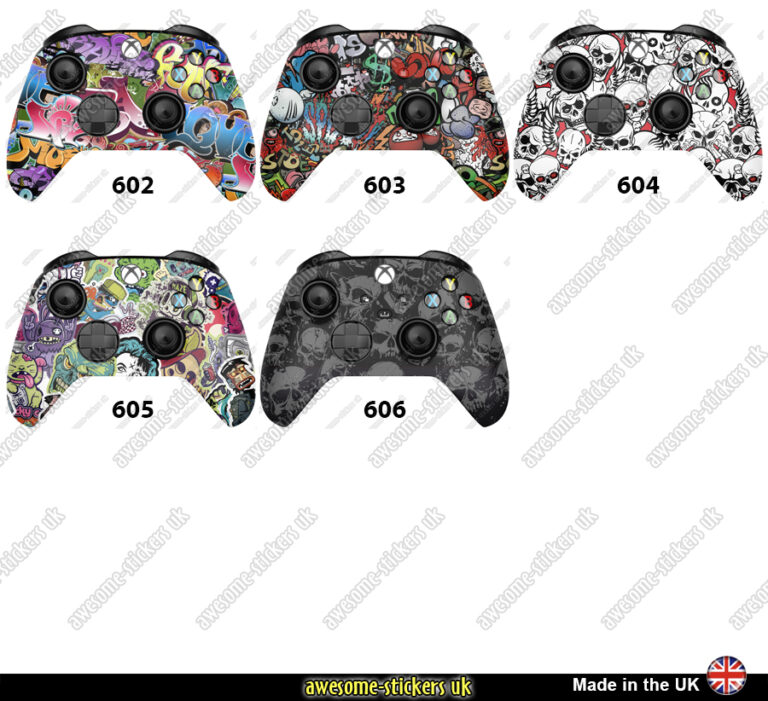 XBOX controller skins - Awesome Stickers UK