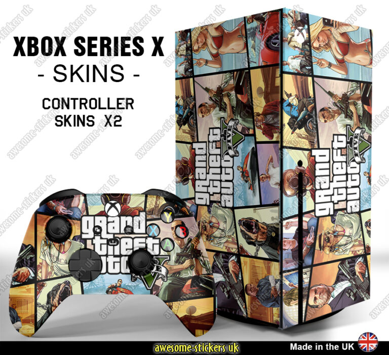 XBOX Series X skins - Awesome Stickers UK
