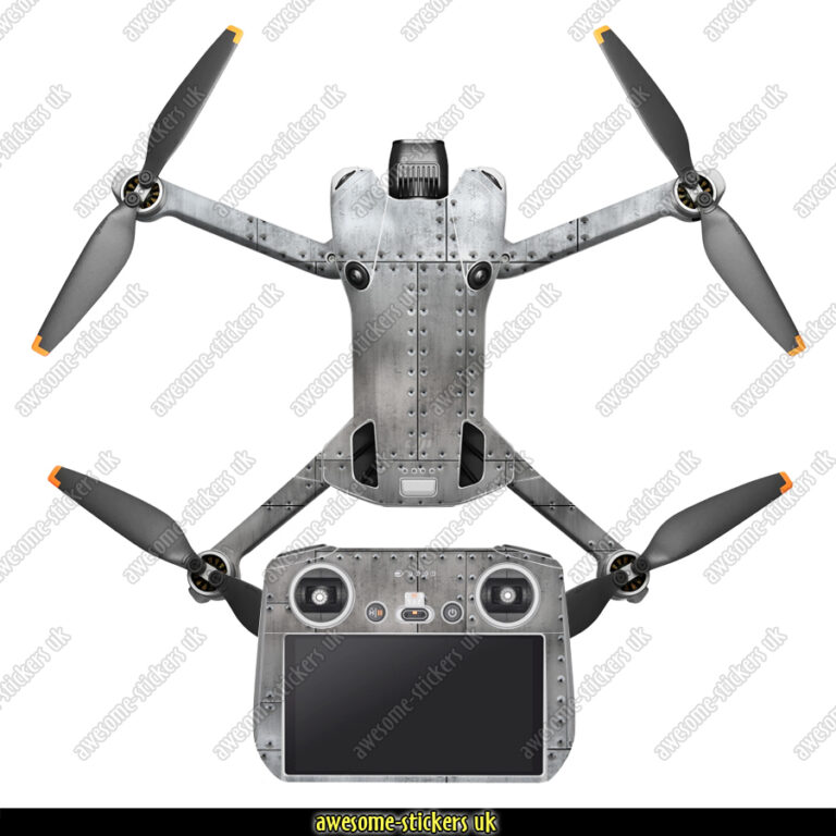 DJI Mini 4 Pro wraps 013 - Riveted metal