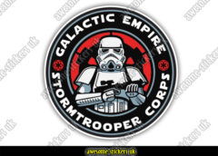 Star Wars 007 - Imperial Starfighter Corps sticker - BUY NOW! - Awesome ...