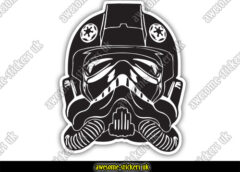 Star Wars 005 - TIE Fighter Pilot sticker - BUY NOW! - Awesome Stickers UK